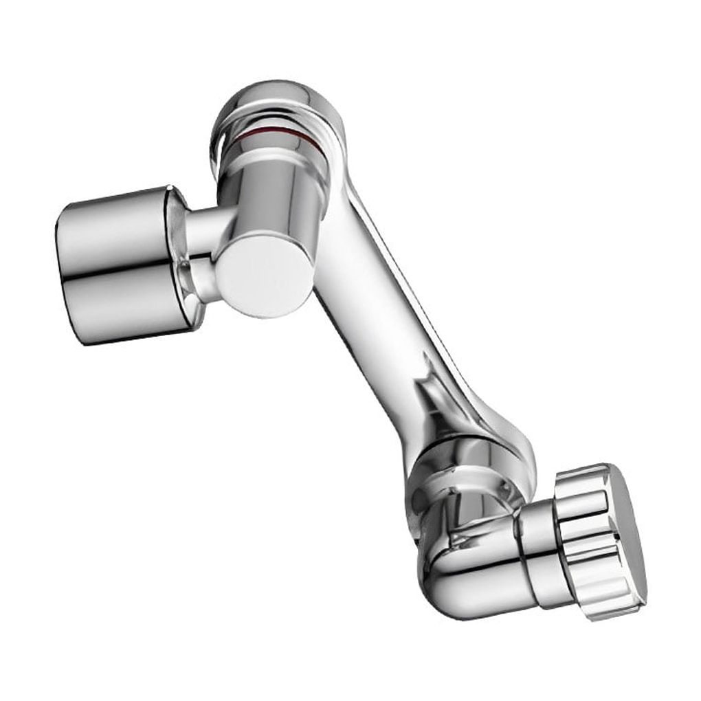 Faucet Extender Portable Detachable Electroplate Rotary Adjustable Tap ...