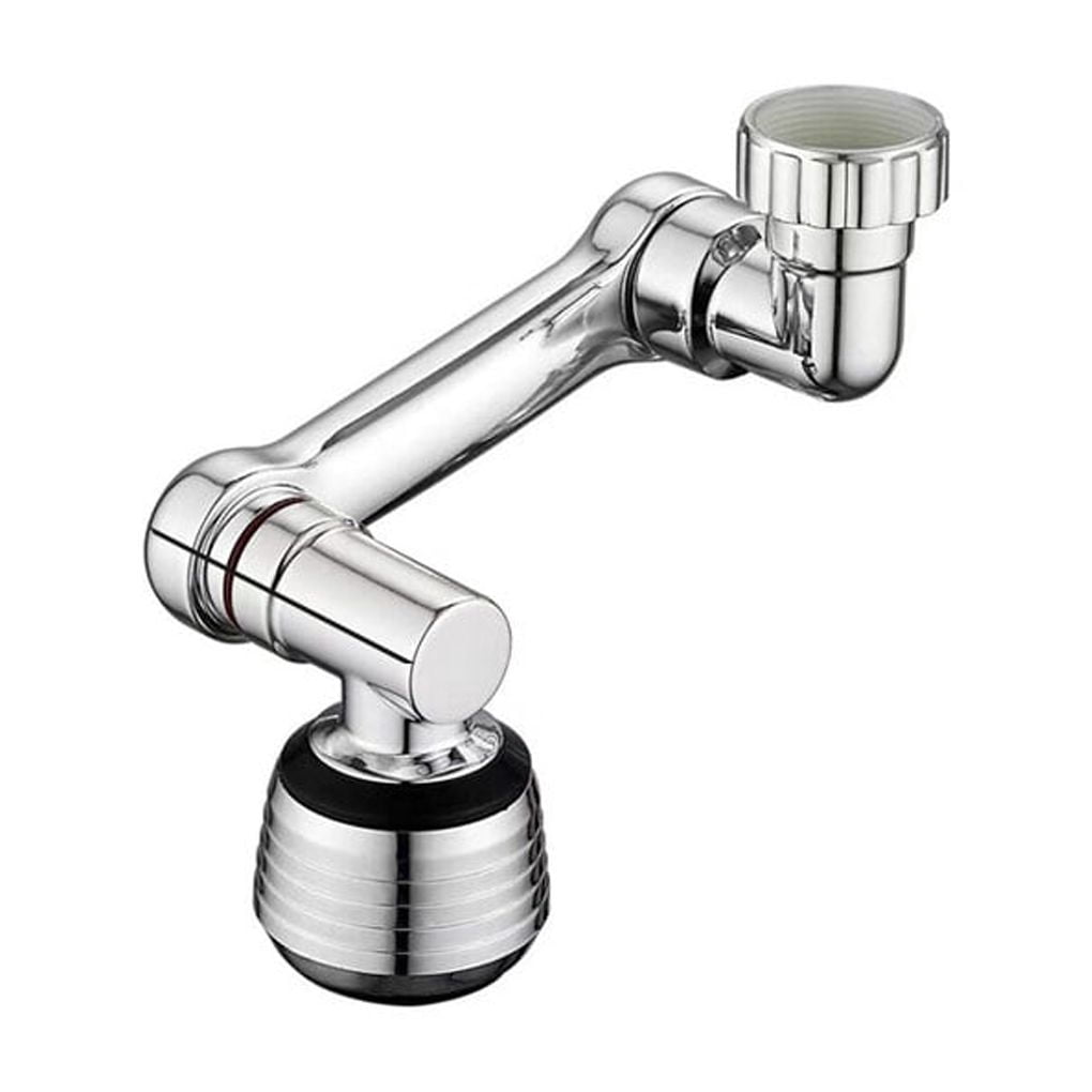 Faucet Extender Portable Detachable Electroplate Rotary Adjustable Tap ...