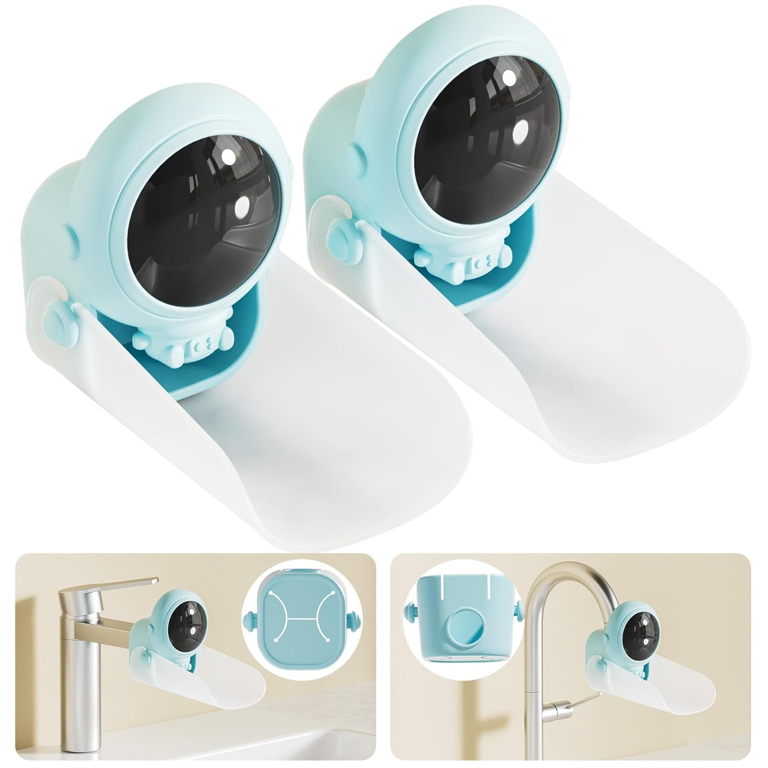 Faucet Extender for Toddlers - 2 Pack Sink Extender for Toddlers Hand ...