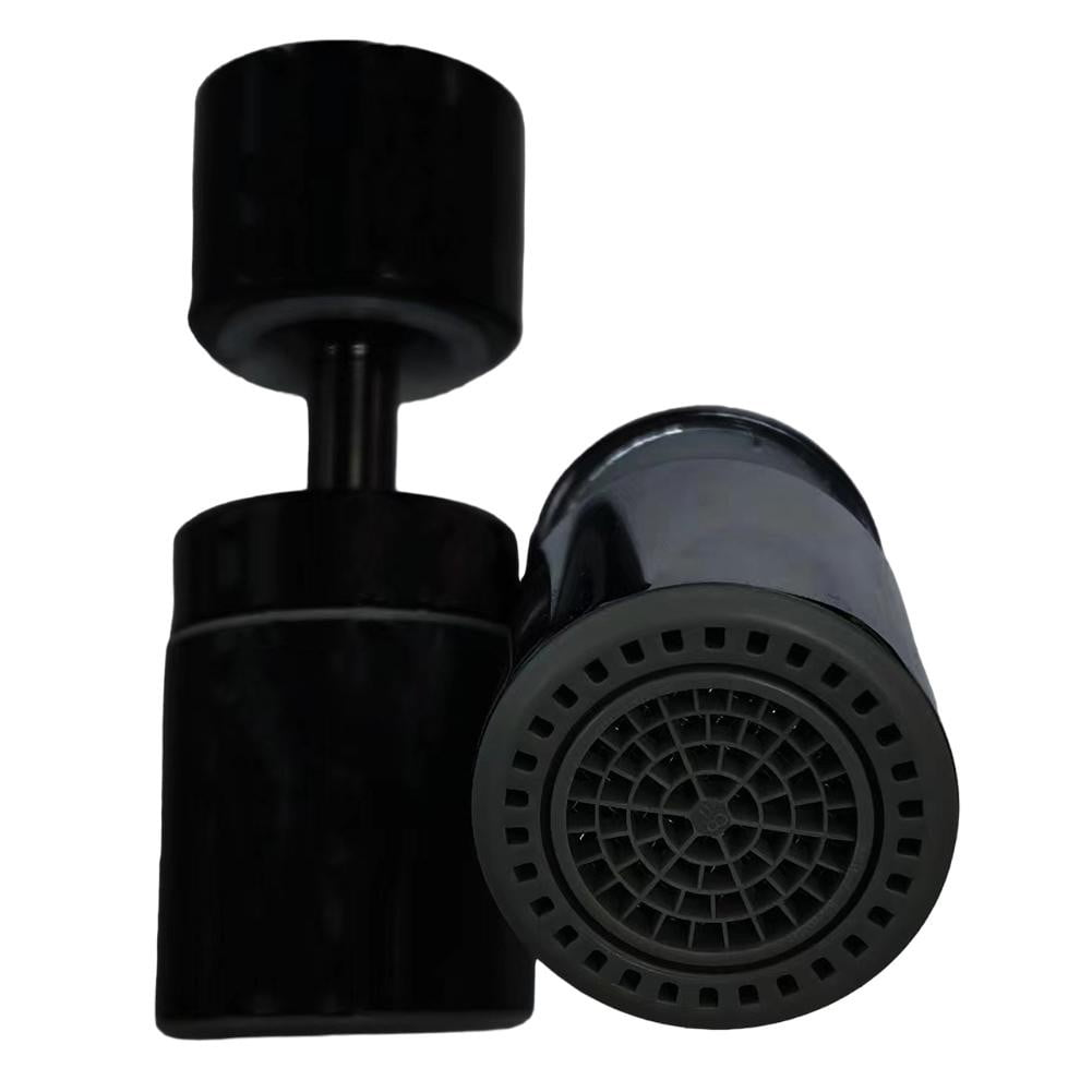 Faucet Extension Filter Anti-Splash Water Saving Faucet Adapter Black ...