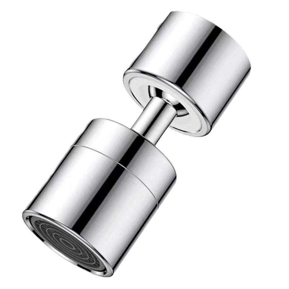 Faucet Extension Filter Anti-Splash Water Saving Faucet Adapter Silver ...