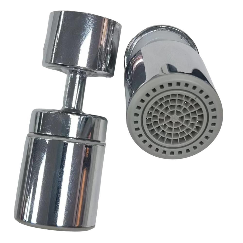 Faucet Extension Filter Anti-Splash Water Saving Faucet Adapter Silver ...