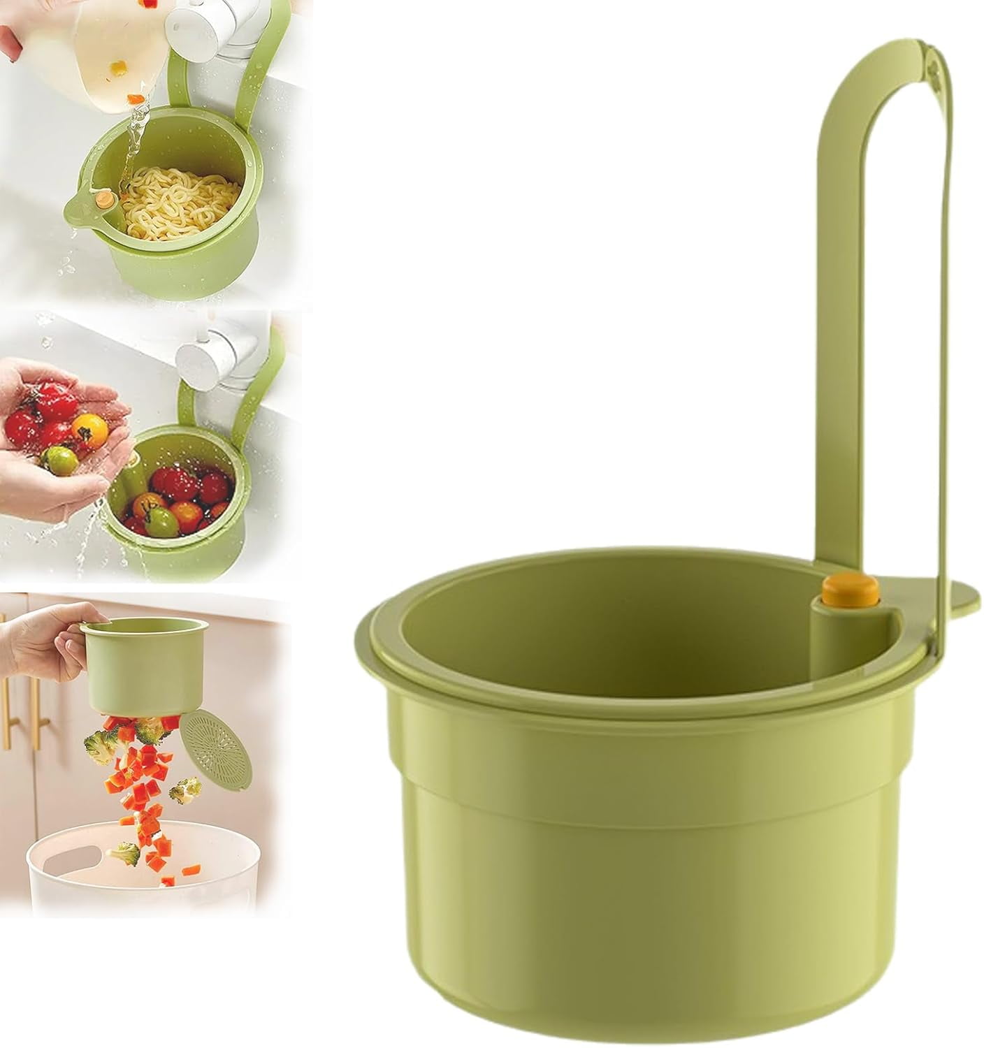 Faucet Hanging Strainer Kitchen Sink Food Waste Catcher Drain Basket ...