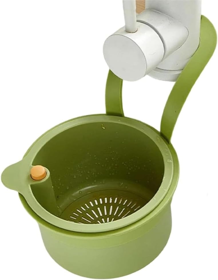 Faucet Hanging Strainer, Sink Strainer Basket, Stainless Steel Sink ...