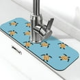 Faucet Mat for Kitchen Sink - Turtle print B Fast Drying Absorbent ...