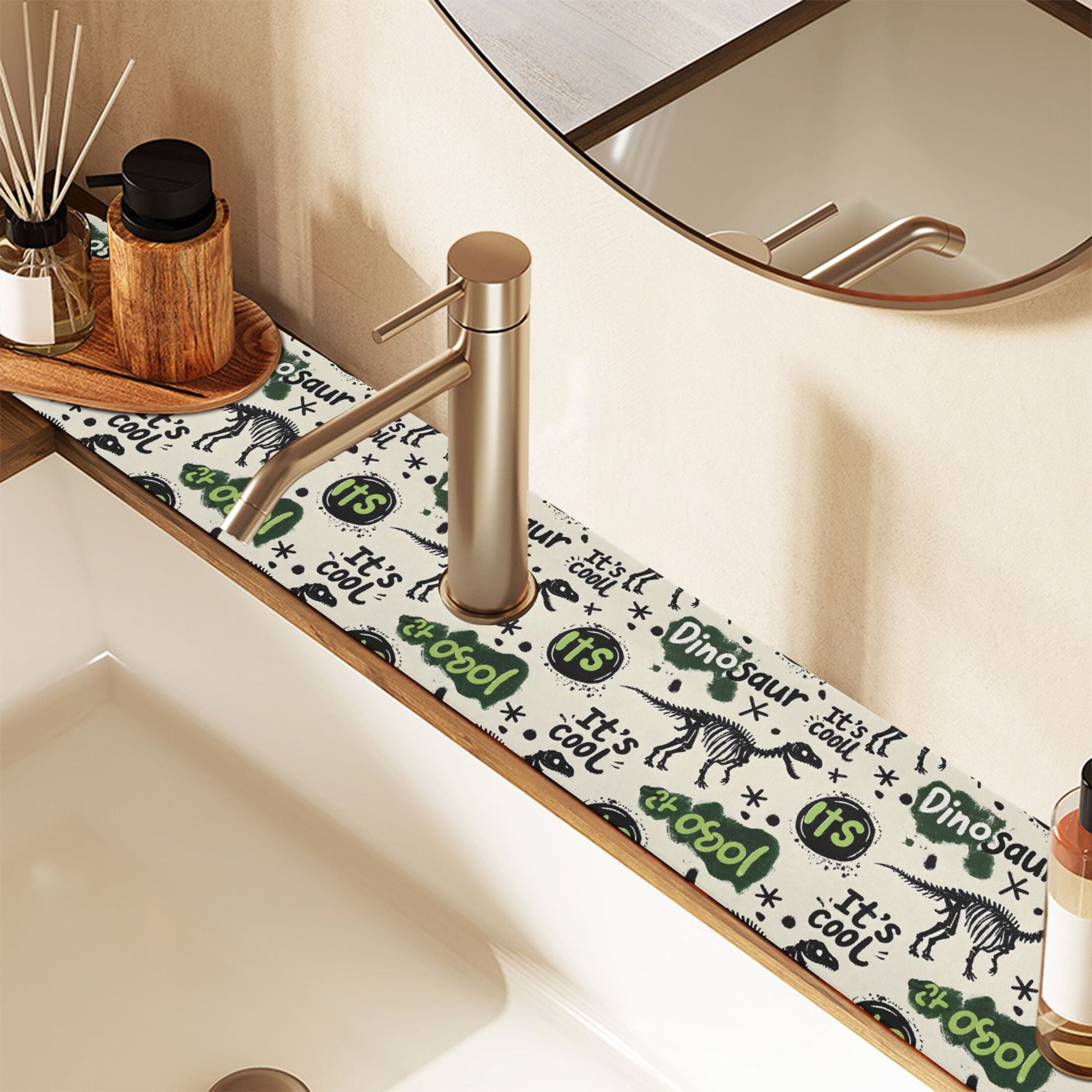 Faucet Mat for Kitchen Sink 30'' Sink Splash Guard Mat Super Absorbent ...