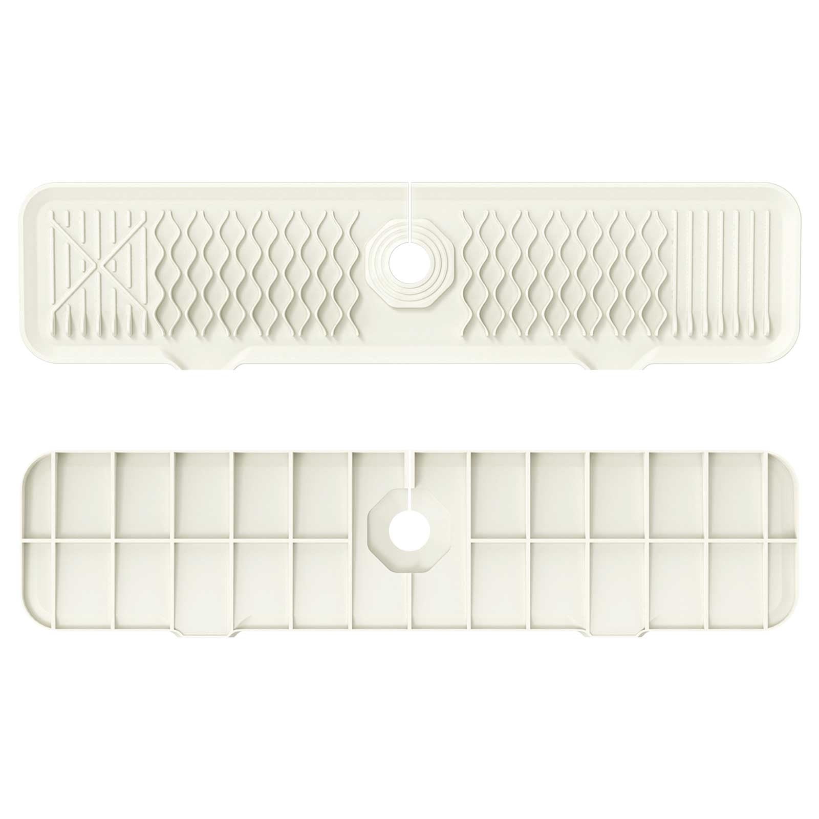 Faucet Mat for Kitchen Sink Silicone Sink Splash Guard Faucet Draining ...