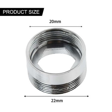 tooloflife 1/2" Thread Adapter Faucet Tap Aerator Even Water Flow for ...