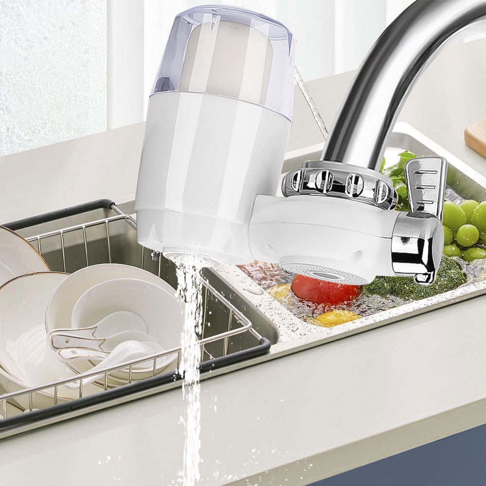Faucet Mount Water Filtration System, Faucet Water Purifier for Sink ...