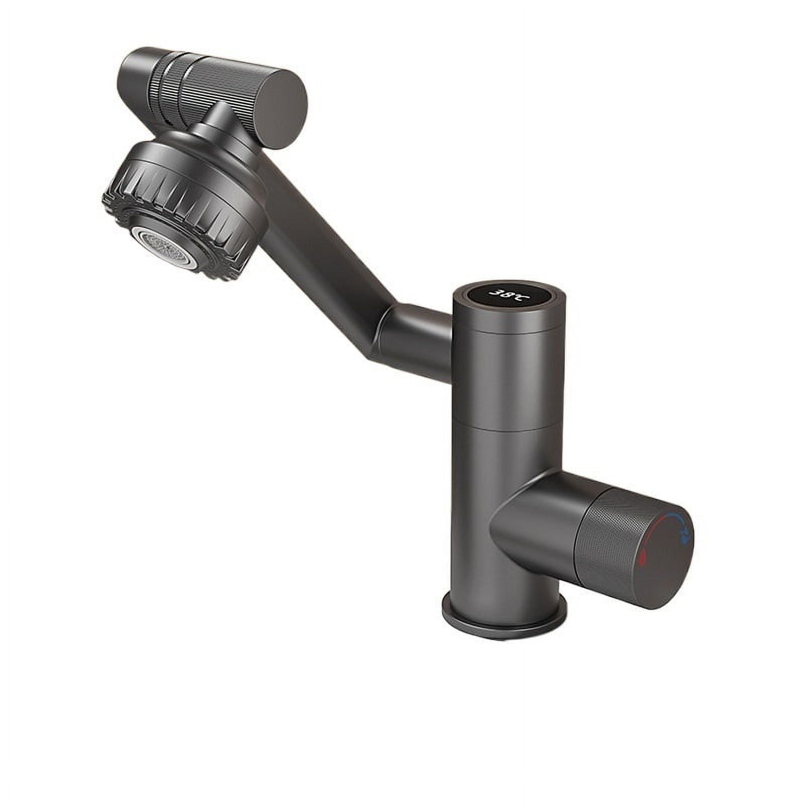Faucet Mounted Wash Sink Smart Hydropower Basin, Hot Cold Water Mixer ...
