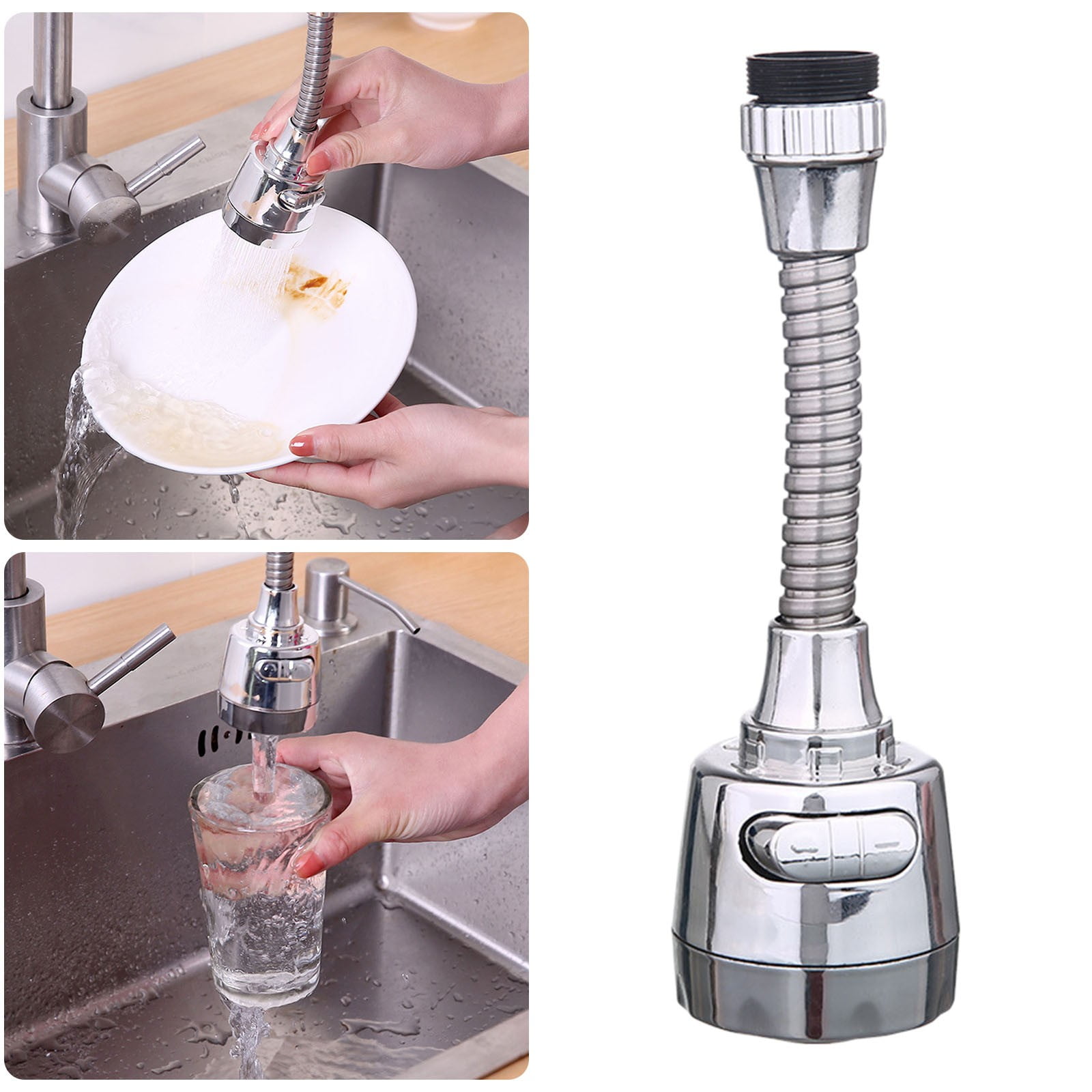 Faucet Pressurization Flower Sprinklers For Tap Water Splash Filter ...