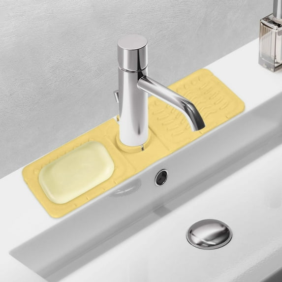 Faucet Rack Kitchen Water Pad Sink Silicone Basin Arbitrary Cutting Pad ...