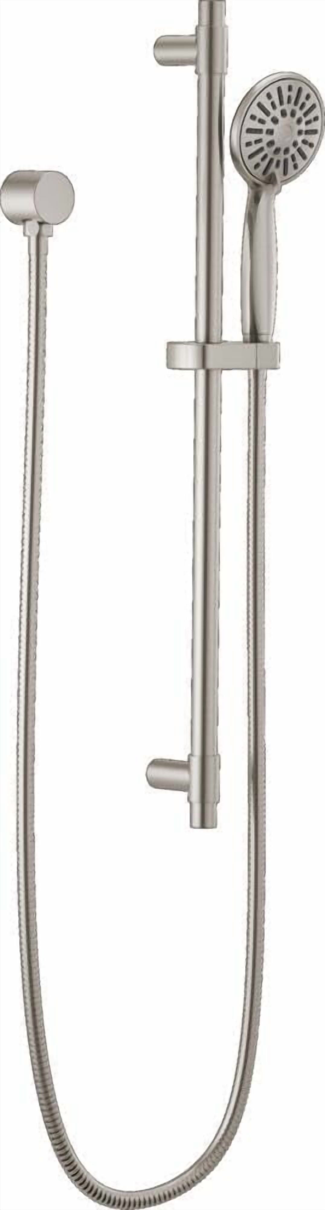 Faucet Slide Bar Hand Held Shower with Hose Chrome Handheld Shower Head ...