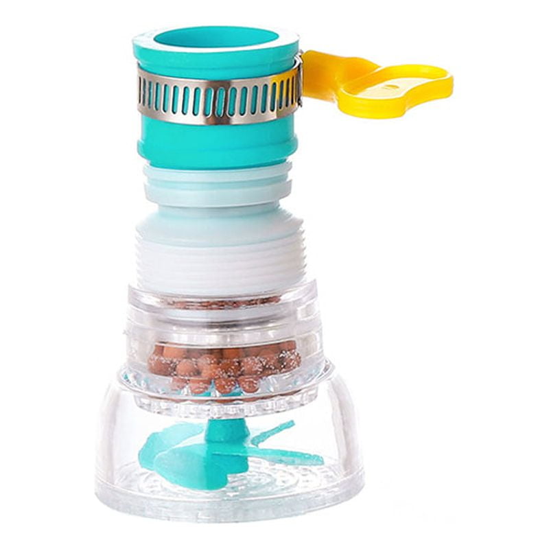 Faucet Sprayer Attachment Flexible Tap Extension Aerator 360 Degree ABS ...