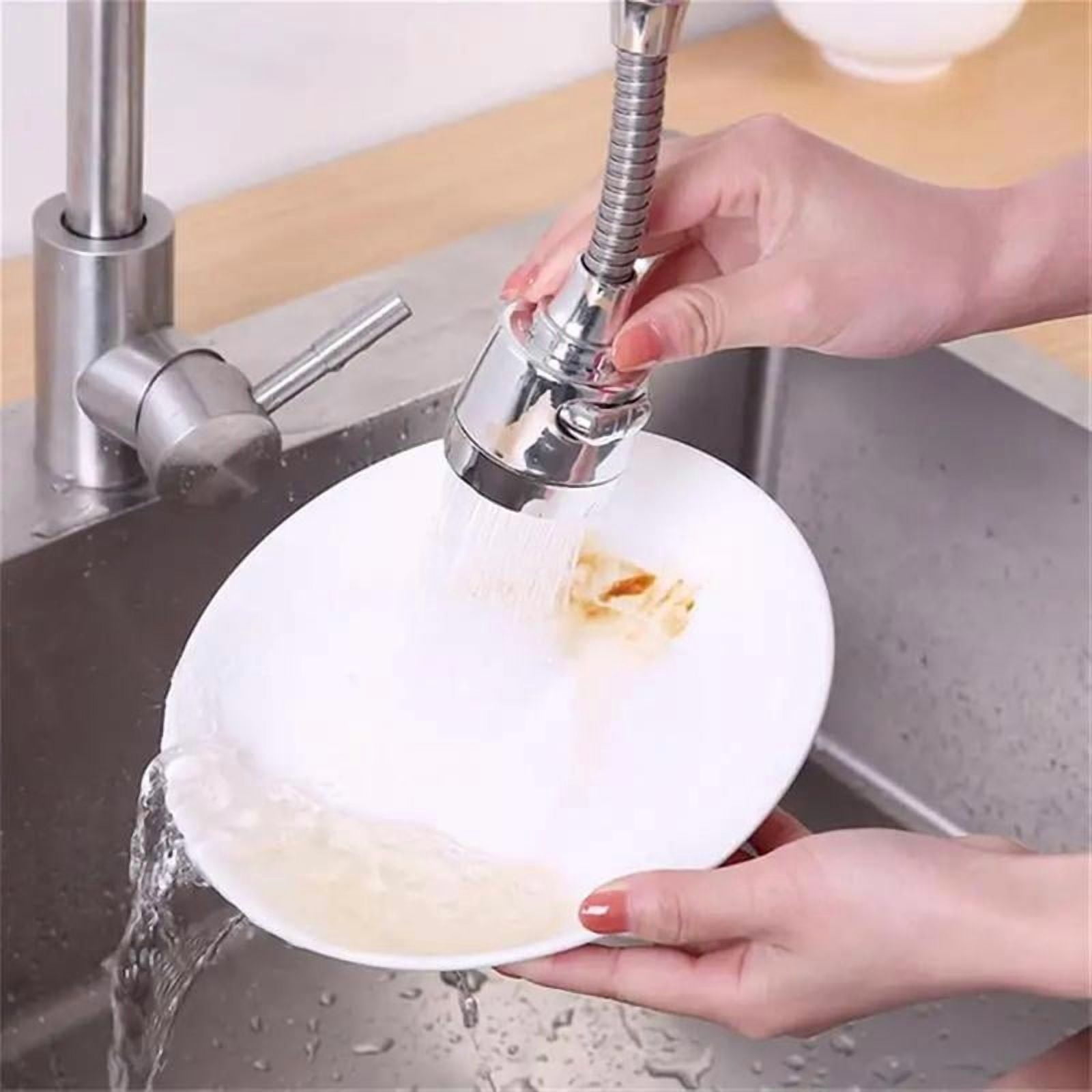 Faucet Sprayer Attachment, Kitchen Sink 360 Flexible Hose Extension ...