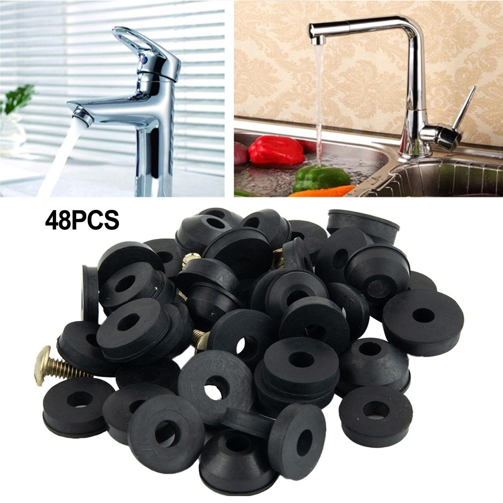 Faucet Washer Faucet Repair Gasket Shower Head Rubber Sealing Washer ...