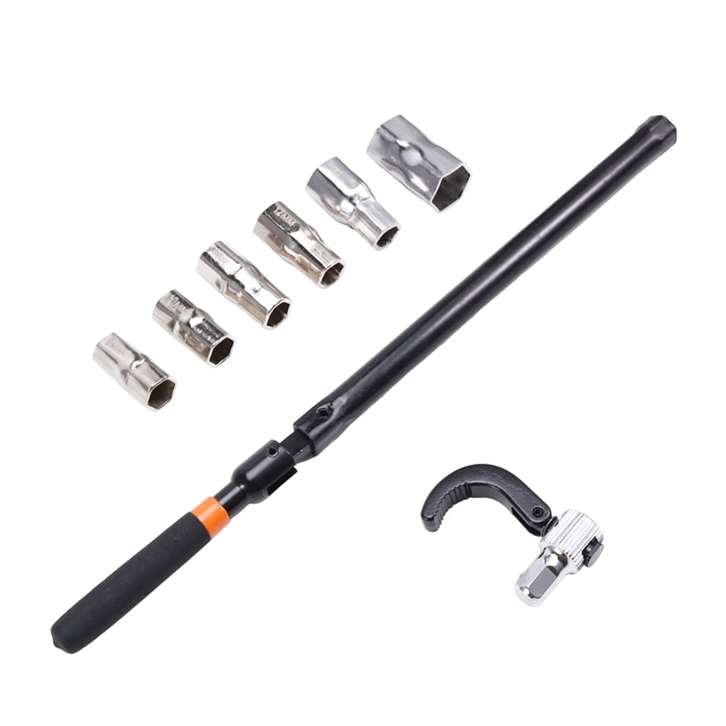 Faucet Wrench Carbon Steel Plumber Sleeve Back Nut Sink Basin Tap ...