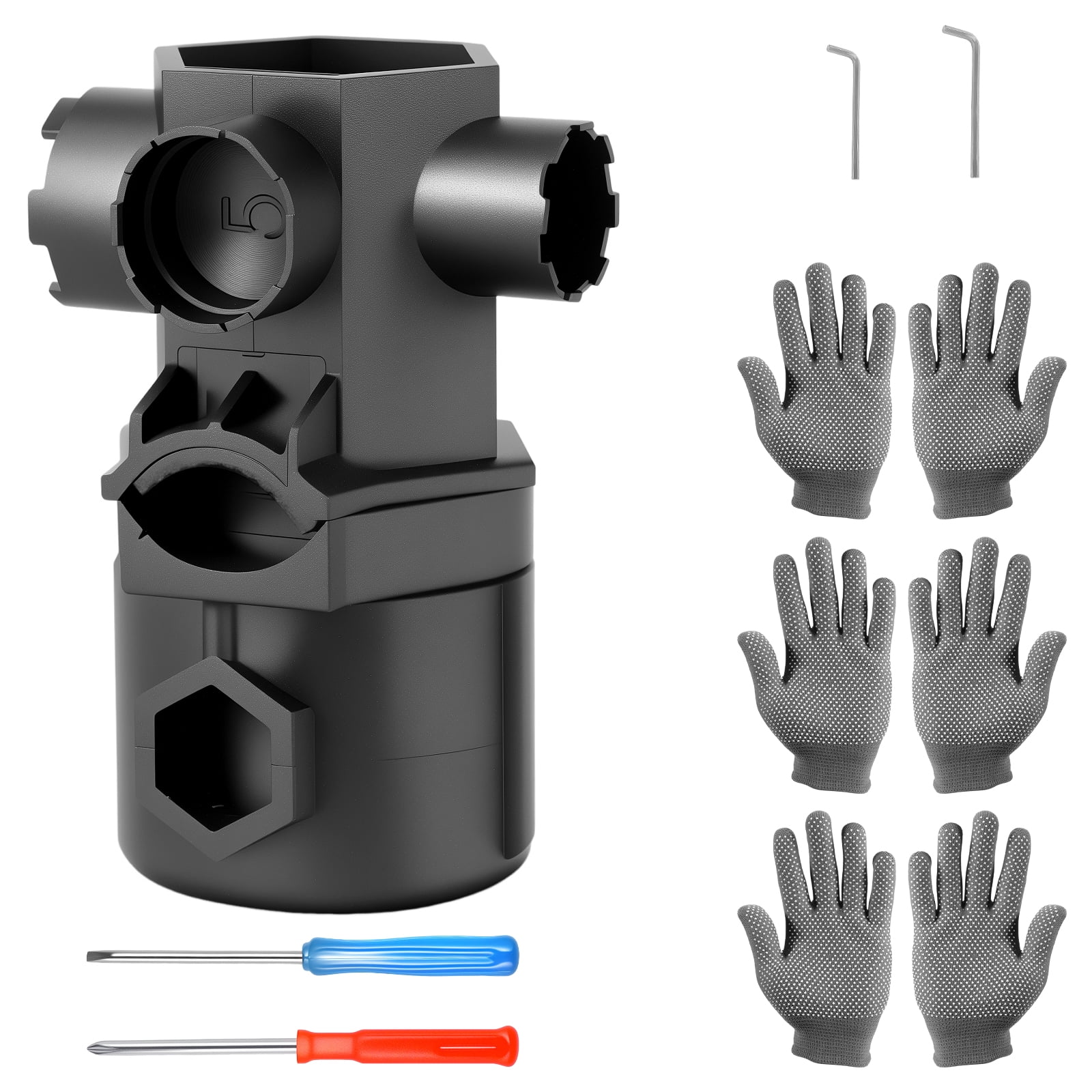 Faucet Wrench Tool Set Multifunctional Faucet Wrench Compact Taps ...