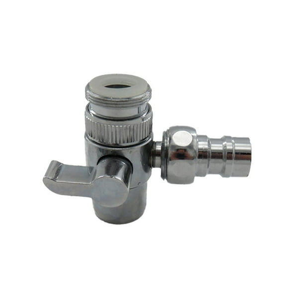 Faucet three-way water distributor connector with washing machine ...