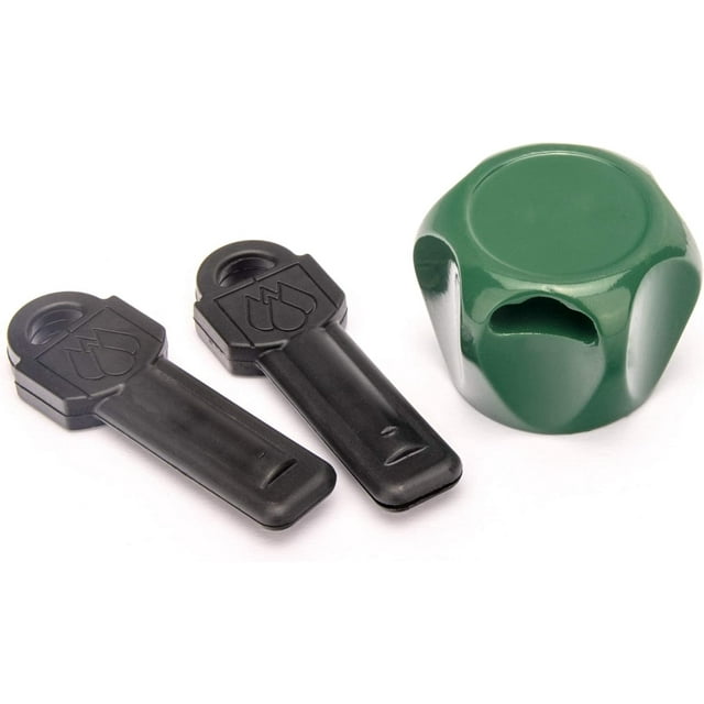 FaucetLock II - Water Spigot Faucet Lock for Hose Bibb - Keyed Randomly ...