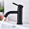 Faucets,304 Stainless Steel Tap Single Hole Hot and Cold Basin on The ...
