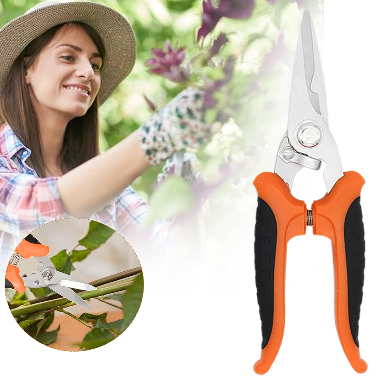 Faucets Accessories Garden Pruning Shears Stainless Handheld Pruners ...