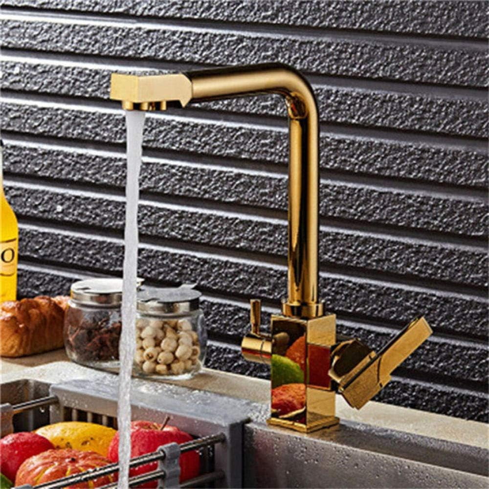 Faucets,Kitchen Faucet Brass Finish Purifier Water Tap 360 Degree ...