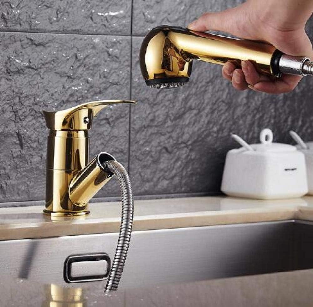 Faucets,Kitchen Faucet Brass Material Kitchen Faucet with Pull Out ...