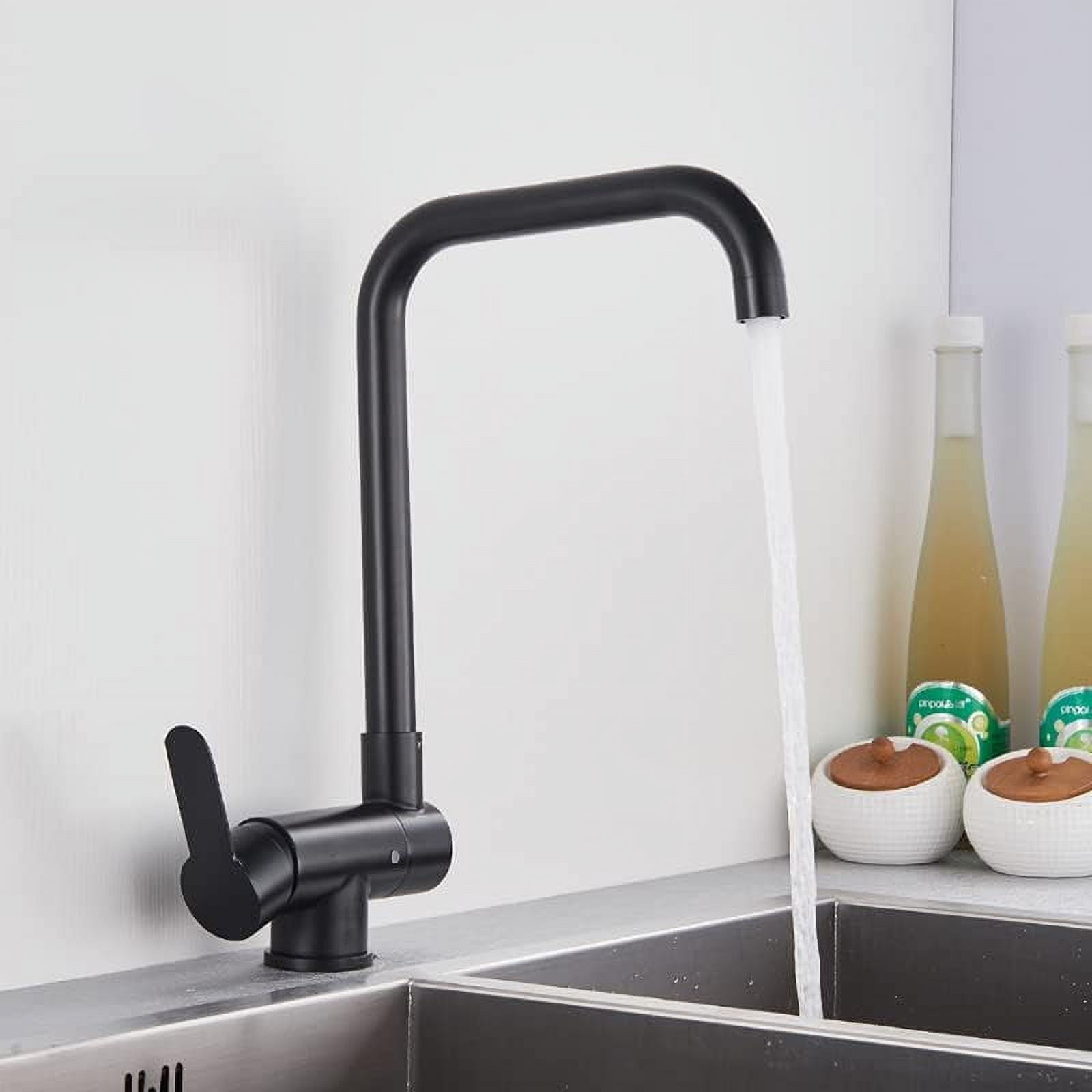 Faucets Kitchen Sink Faucet for Bar Farmhouse Commercial, Inner Window ...