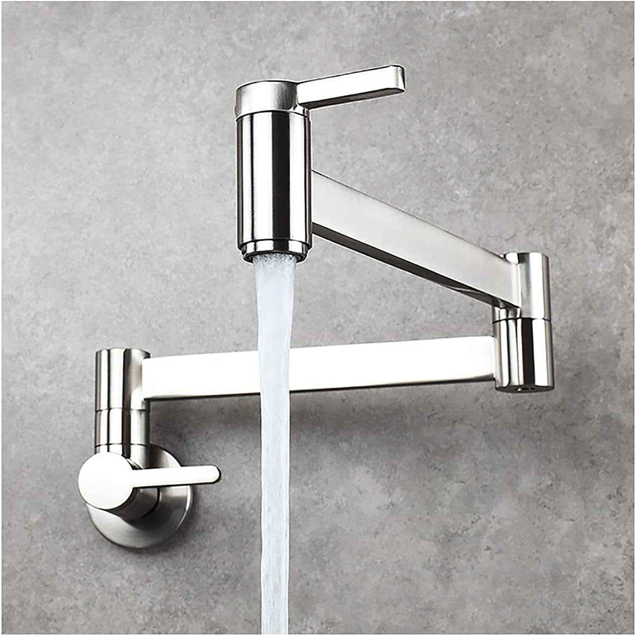 Faucets,Kitchen Sink Tap Brass Single Cold Water Taps Folding Pot ...