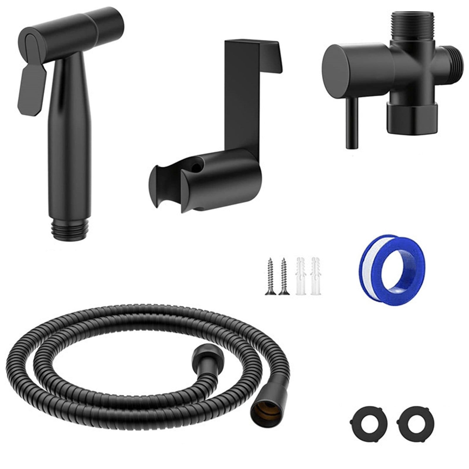 Faucets, Stainless Steel 304 High Pressure Toilet Spray Kit Bathroom ...