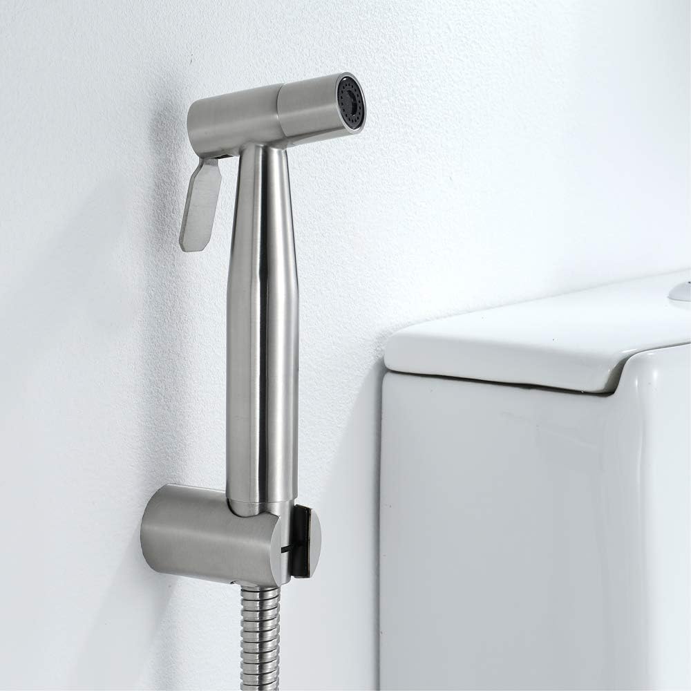 Faucets ToiletFaucet Set 304 Stainless Steel BrushedSprayer with 1.5m ...