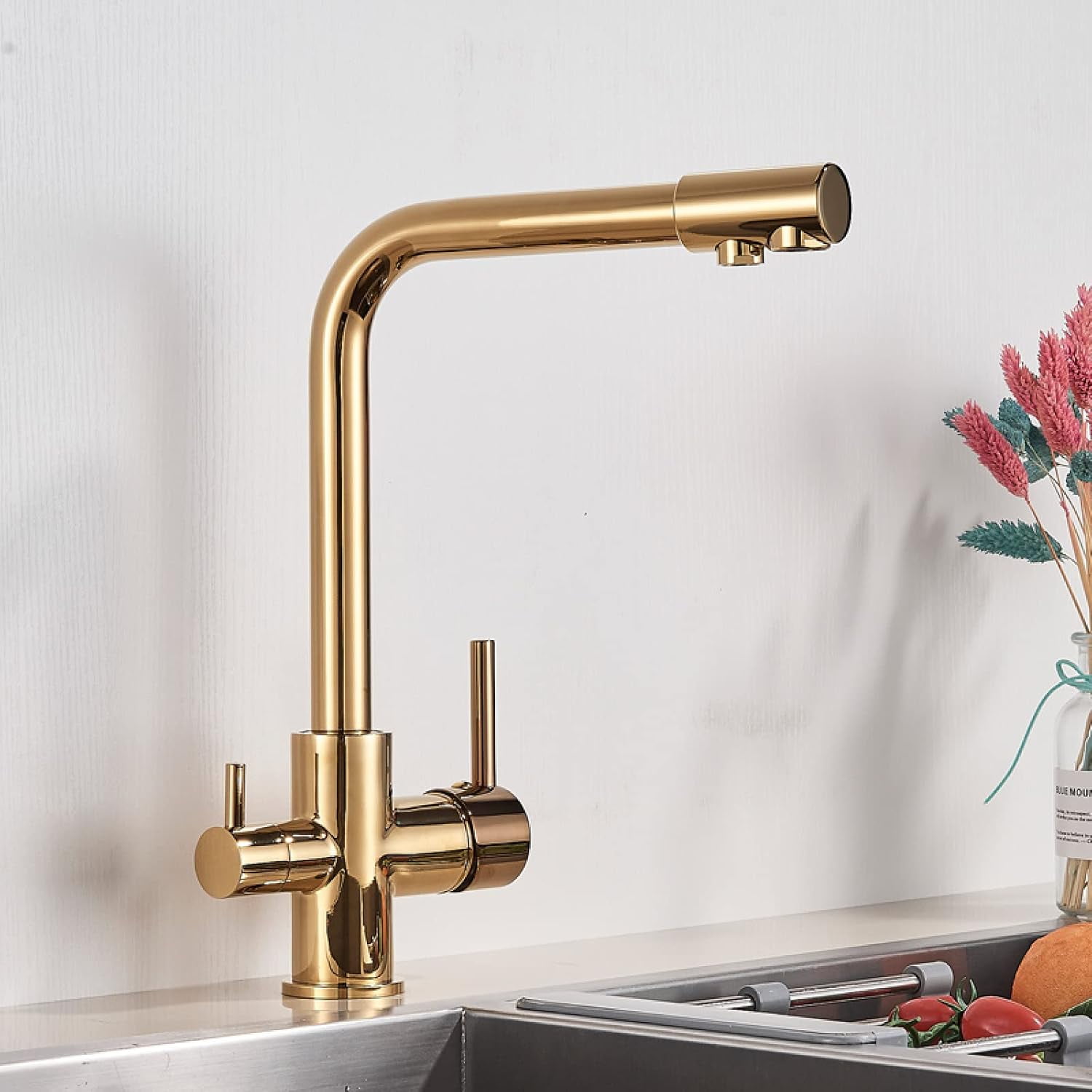 Faucets, Water Filter Faucet Kitchen Faucet Drinking Water Tap ...