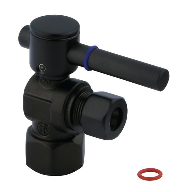 Fauceture Traditional Quarter Turn Valves - Matte Black - Walmart.com