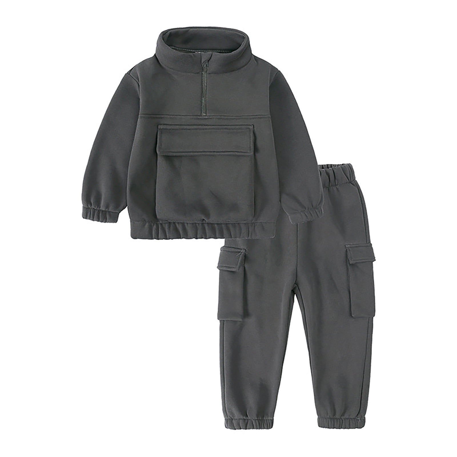 Fauean Boys' Sweatsuit Set Quarter Zip Pullover Boy Long Sleeved Top ... Fauean Boys' Sweatsuit Set Quarter Zip Pullover Boy Long Sleeved Top ...