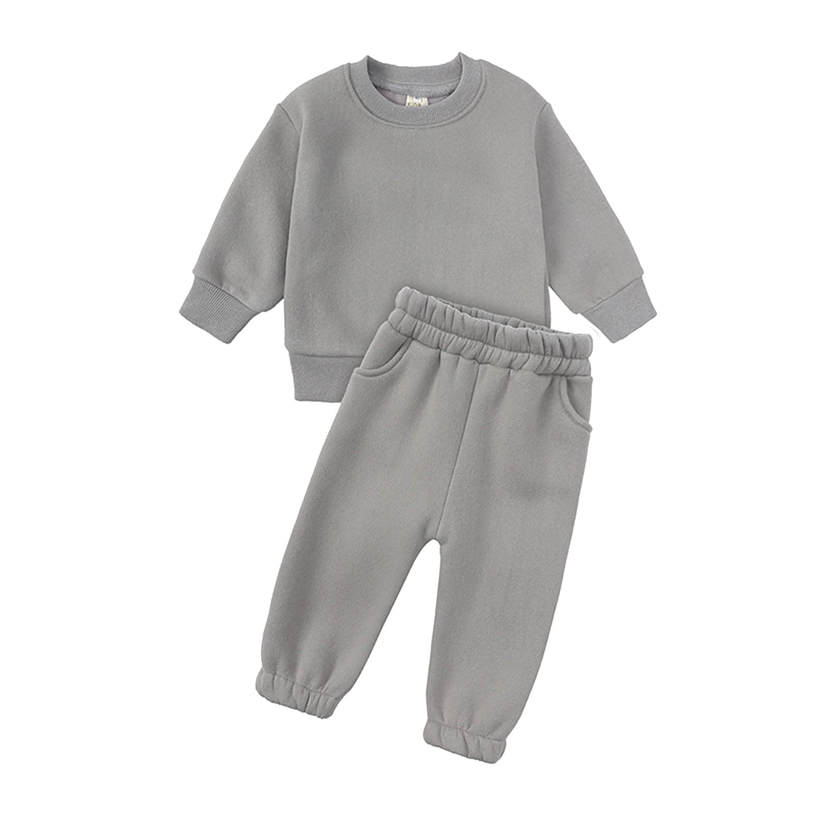 Fauean Boys' Sweatsuit Set Toddler Baby Fall Clothes Simple Sweatshirt ... Fauean Boys' Sweatsuit Set Toddler Baby Fall Clothes Simple Sweatshirt ...