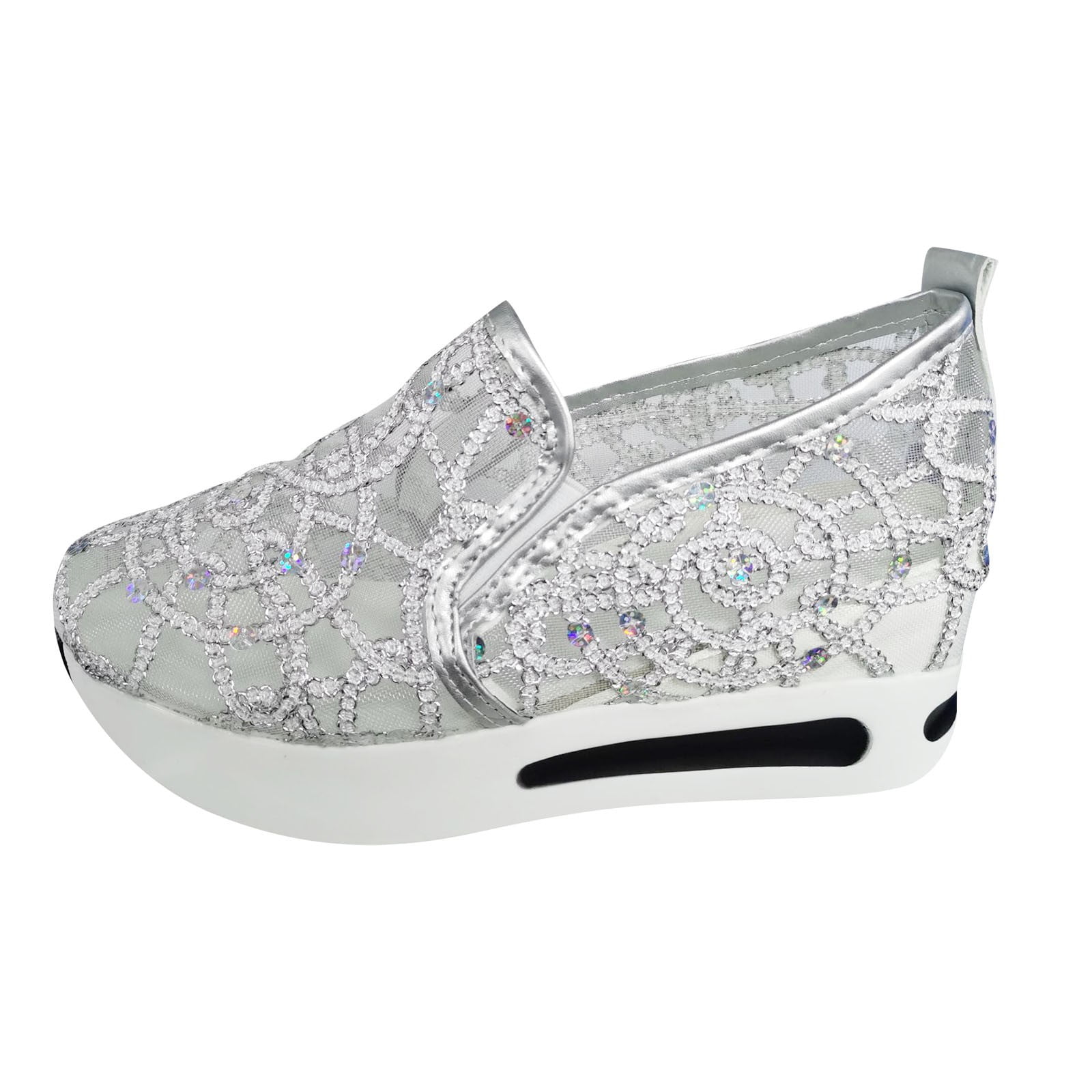 Fauean Casual Shoes for Women Fashion Breathable Wedges Thick Soled ... Fauean Casual Shoes for Women Fashion Breathable Wedges Thick Soled ...