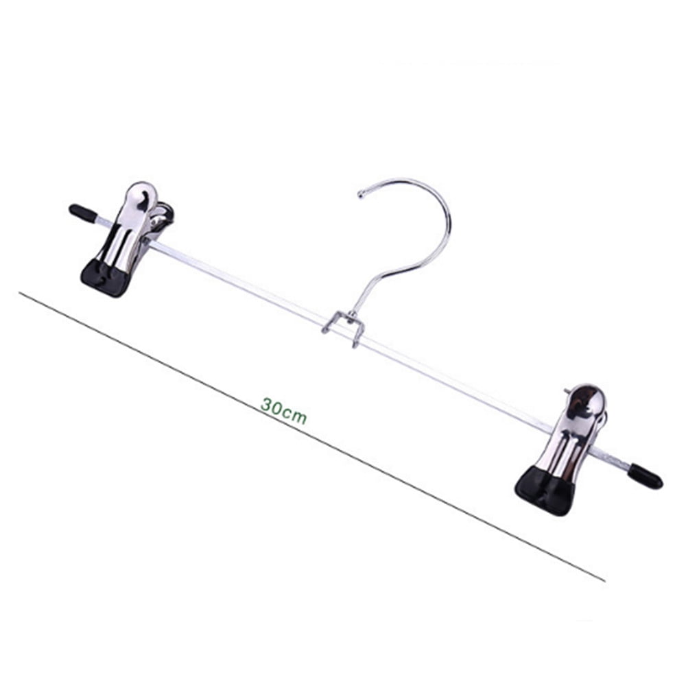 Fauean Clothes Hangers for Closet 10pcs Home Metal Clips Coat Skirt ...