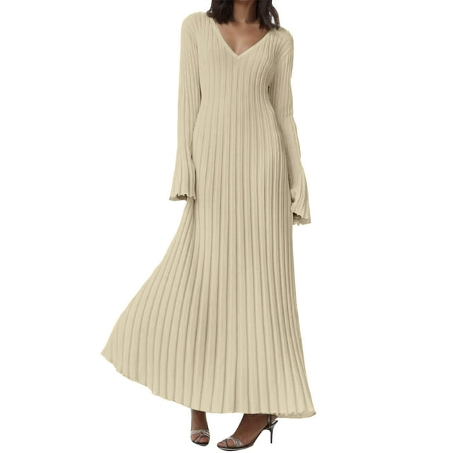 Fauean Dresses for Women 2024 Autumn Winter Casual Dress Loose Knitted ... Fauean Dresses for Women 2024 Autumn Winter Casual Dress Loose Knitted ...