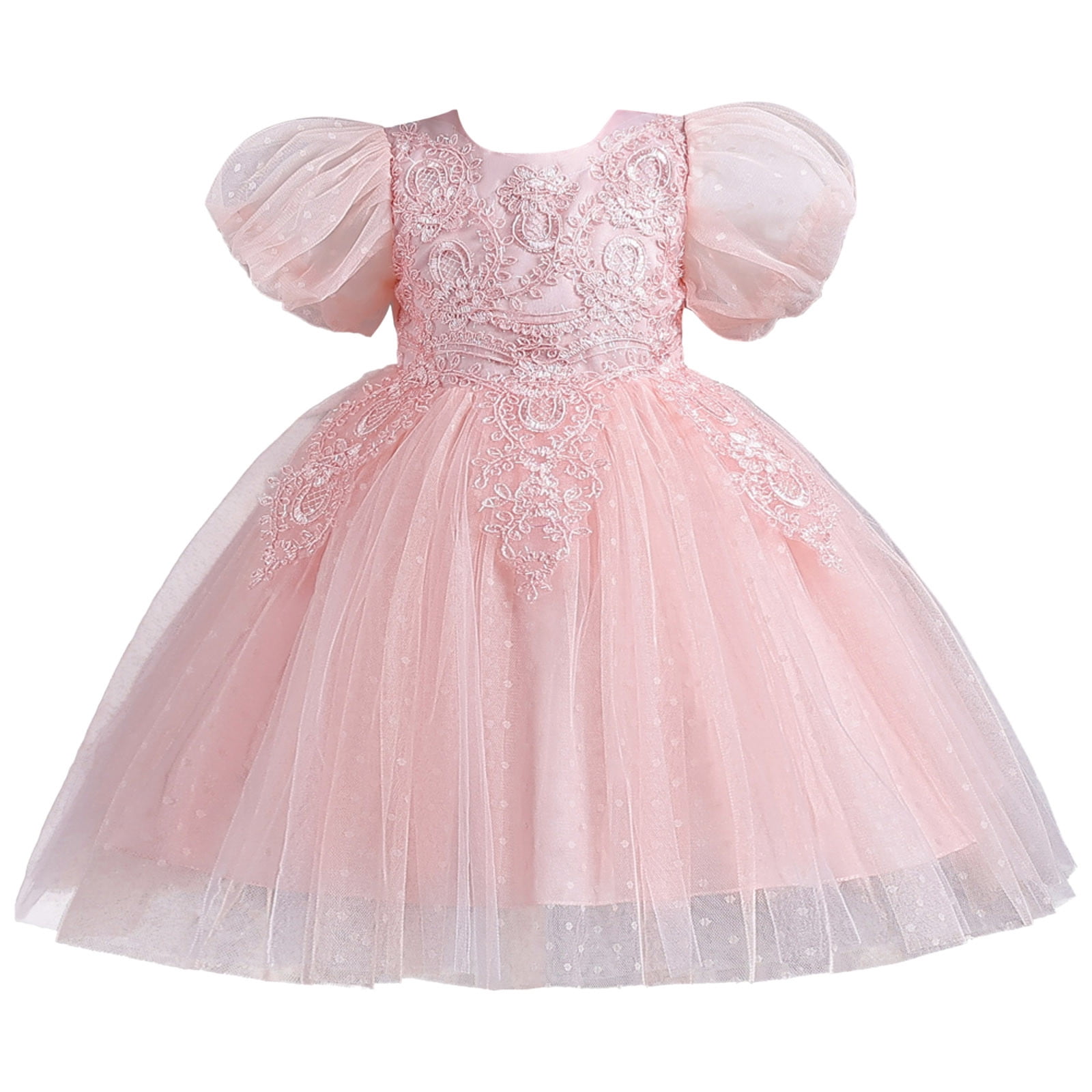 Fauean Formal Dress Girls Fashion Kids Short Sleeve Flower Wedding ... Fauean Formal Dress Girls Fashion Kids Short Sleeve Flower Wedding ...