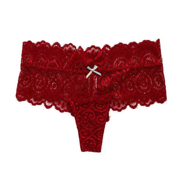 Fauean Lace Underwear for Women Medium Waist High End Briefs Flat Angle ... Fauean Lace Underwear for Women Medium Waist High End Briefs Flat Angle ...