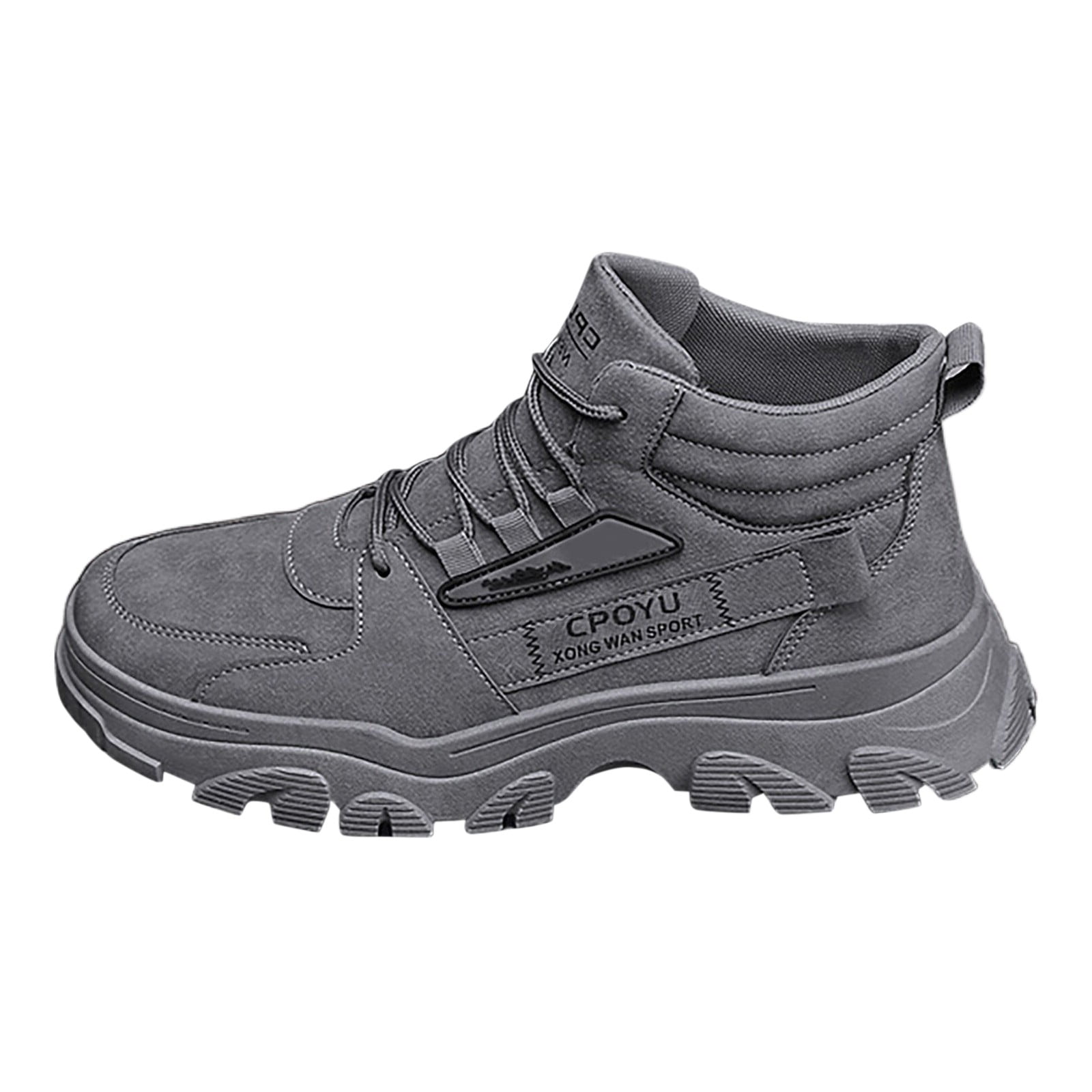 Fauean Men's Shoes Fashion Non Slip High Top Comfortable Leather Tennis ... Fauean Men's Shoes Fashion Non Slip High Top Comfortable Leather Tennis ...