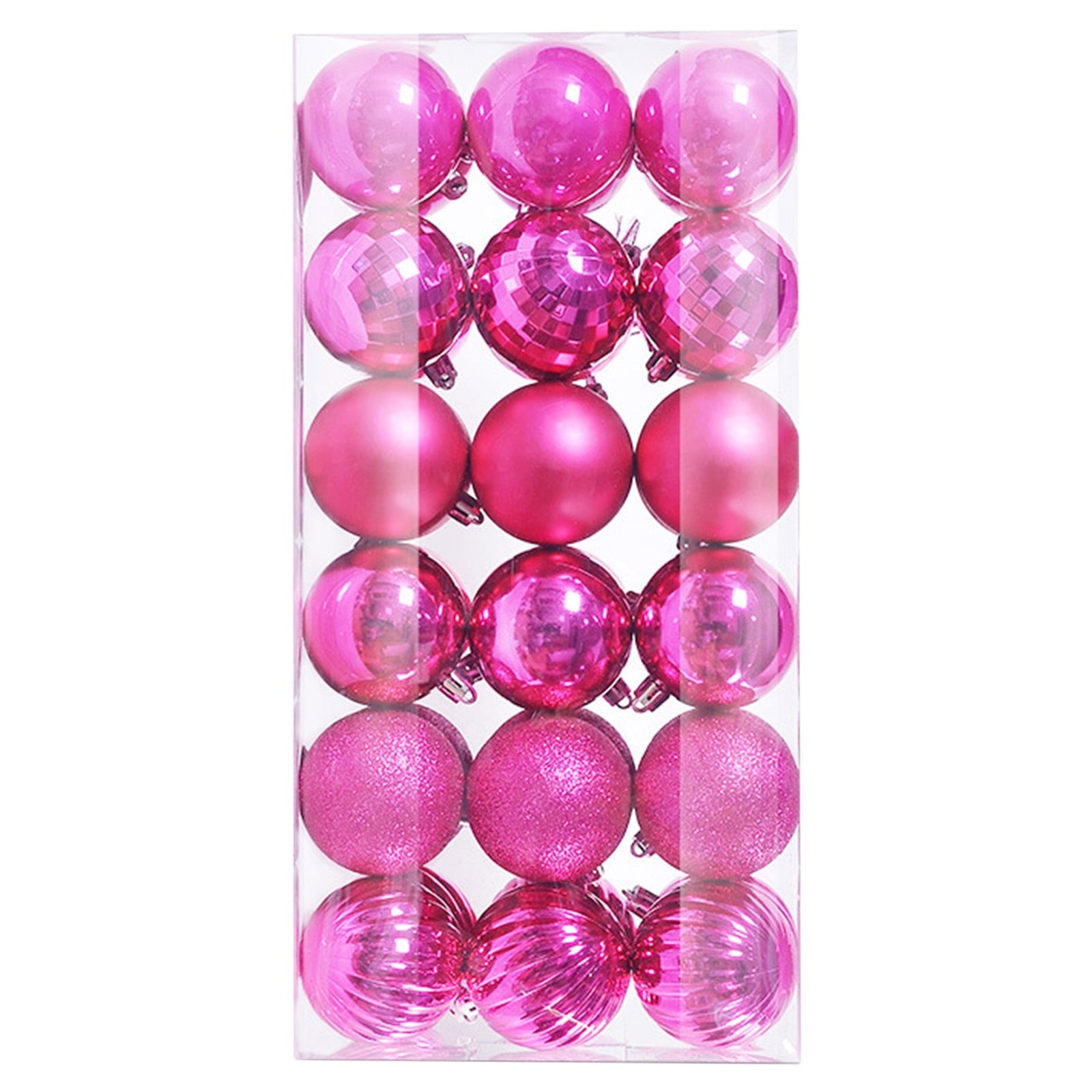 Fauean Pendant 36pcs Shatterproof Christmas Round Sphere Ornaments for ...