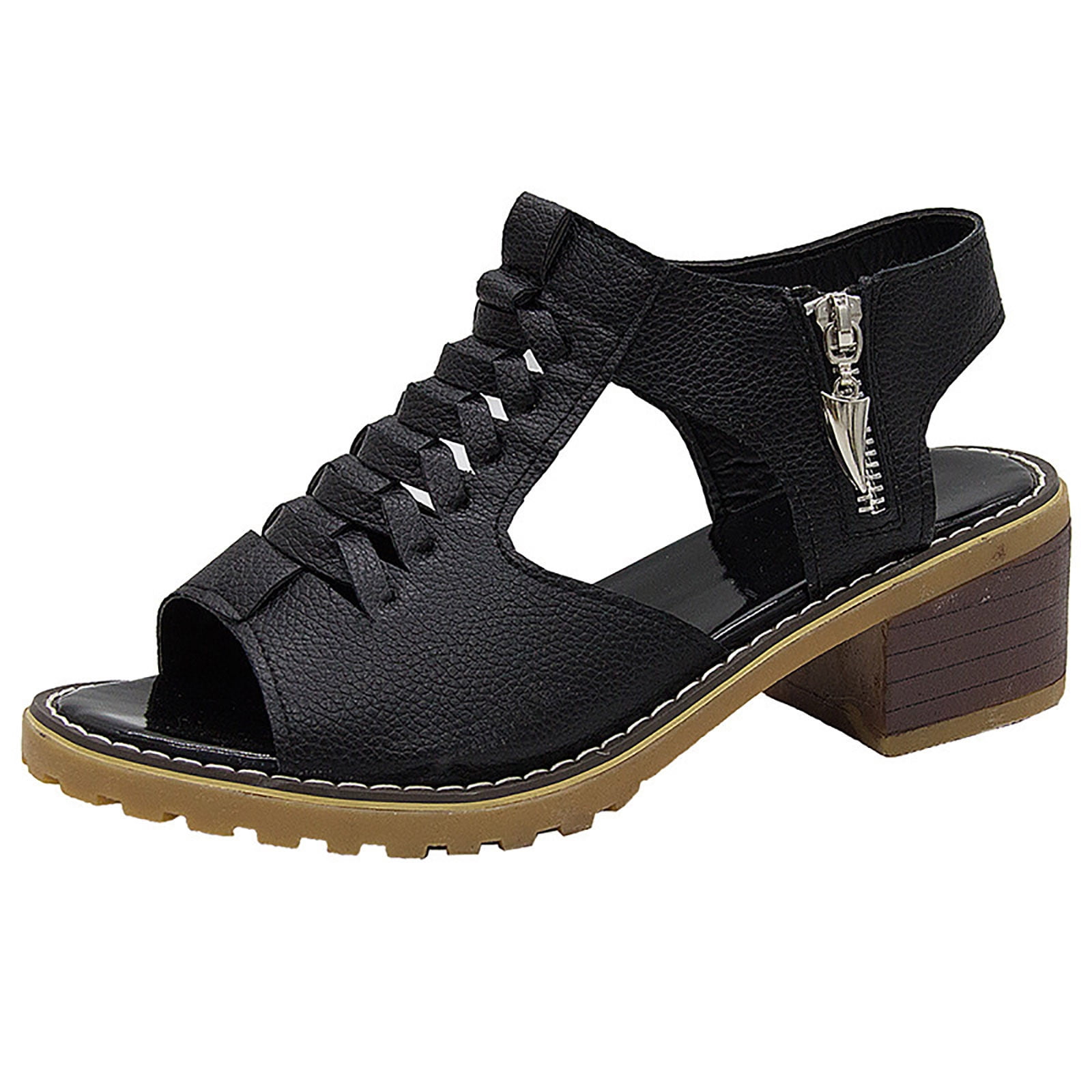 Fauean Sandals Women Fashion Open Toe Hollow Ankle Strap High Heel ... Fauean Sandals Women Fashion Open Toe Hollow Ankle Strap High Heel ...