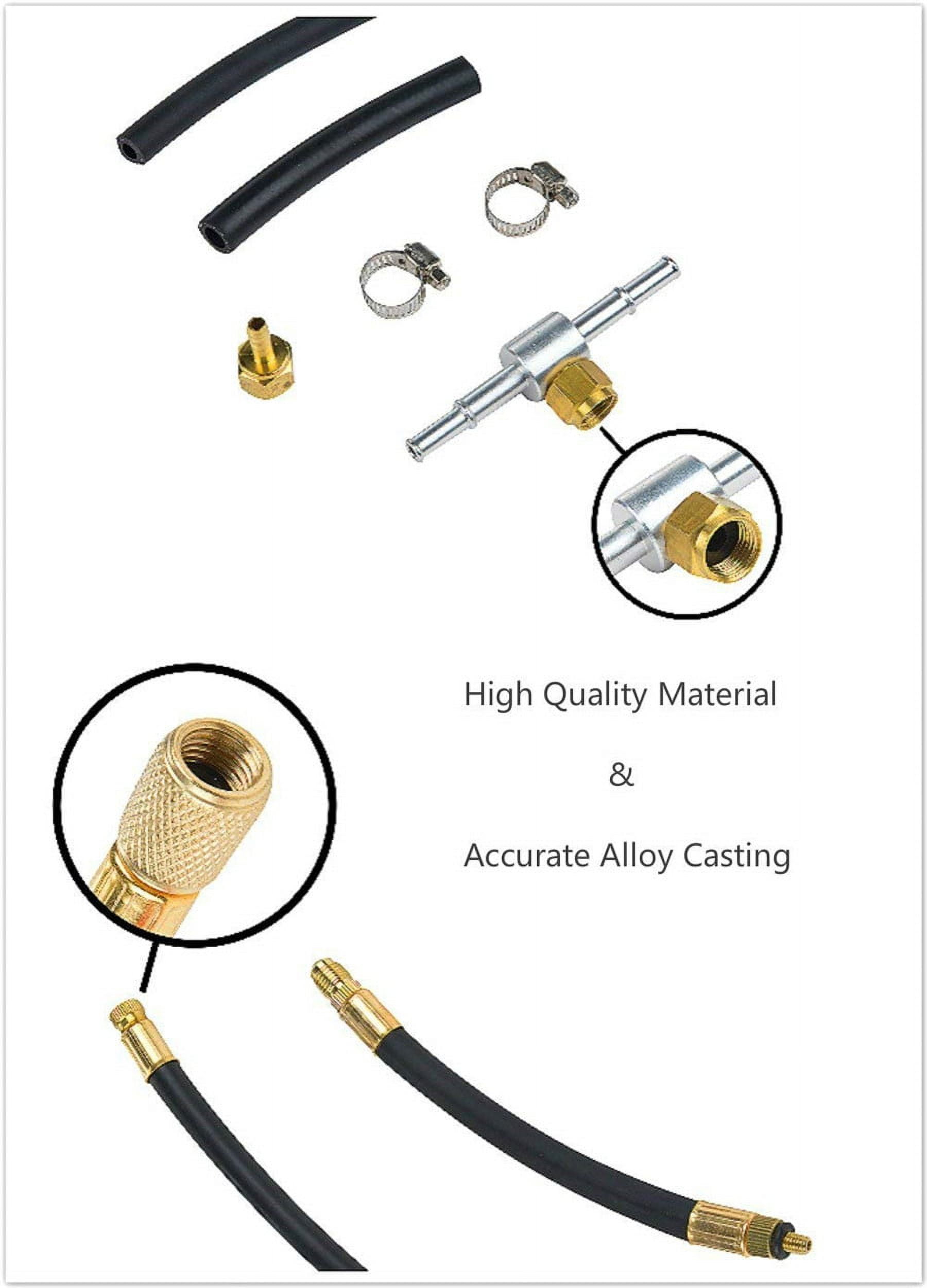 Fauful 0-100 Psi Fuel Injection Pump Pressure Injector Tester Test ...