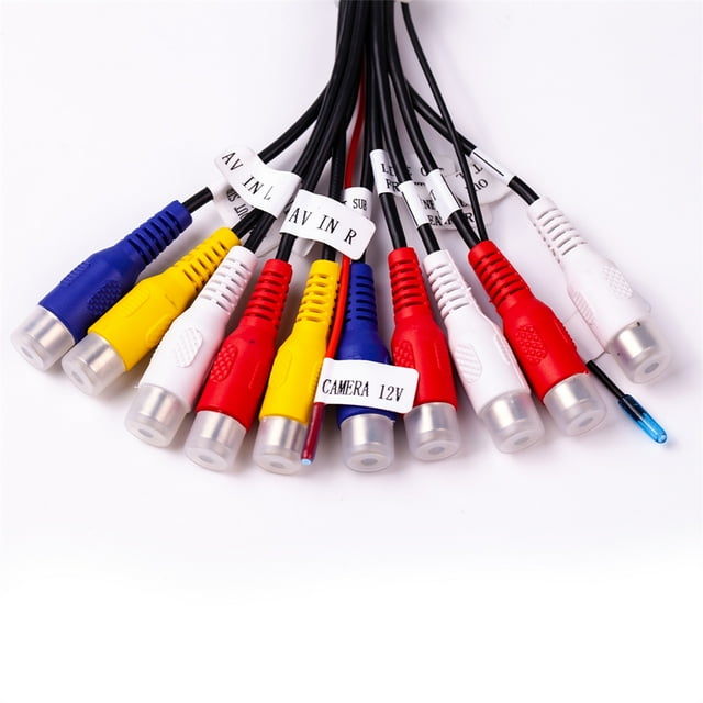 Fauful 18 Pin Pre-Amp/Video AV Input Output & Camera Cable Connector ...