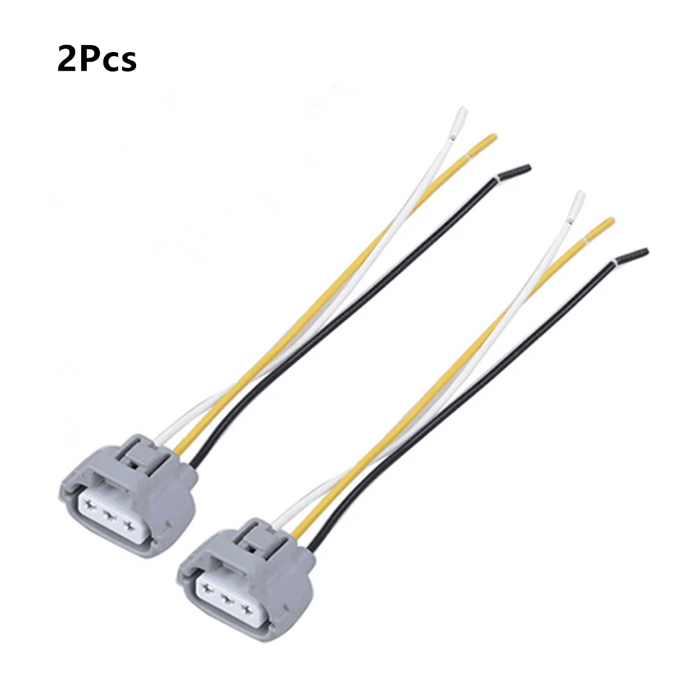 Fauful 2Pcs Turn Signal Corner Headlight Connector Plug Wire Pigtail ...