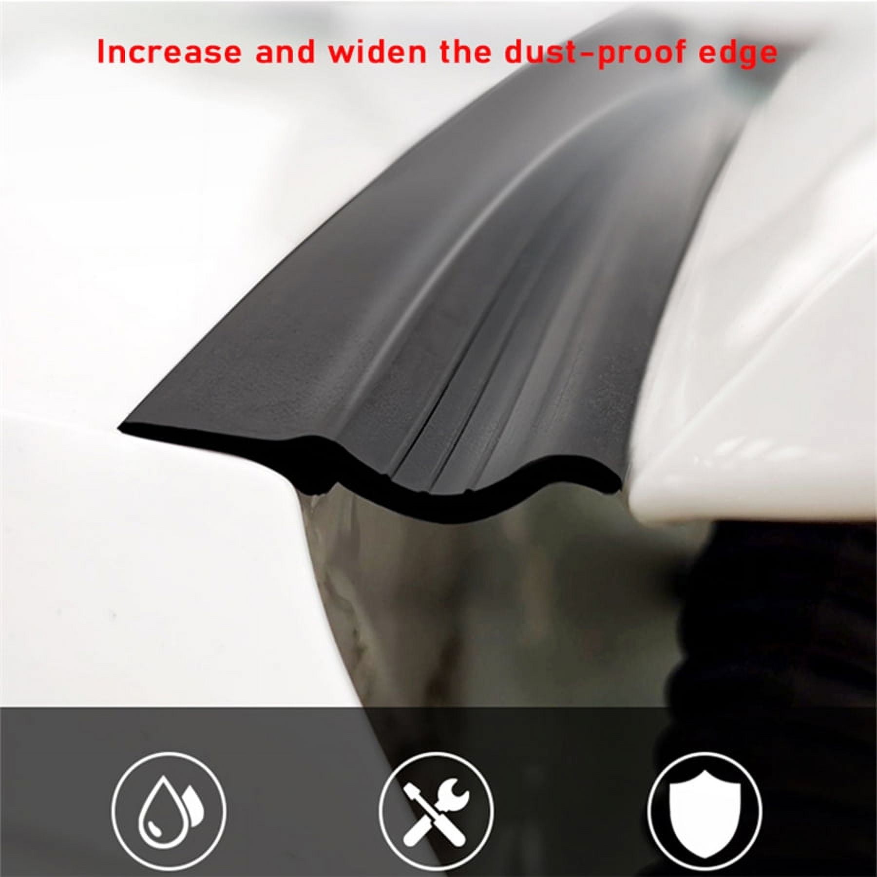 Fauful 2m Rubber Weatherstrip SUV Van Hatchback Trunk Hatch Door Roof ...