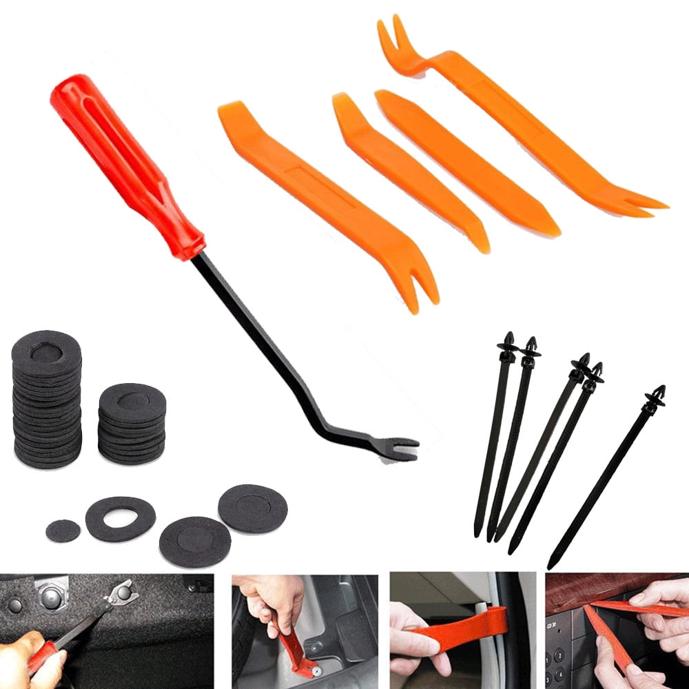 Fauful 30 Pcs Car Upholstery Clip Plier Fastener Remover Repair Tool ...