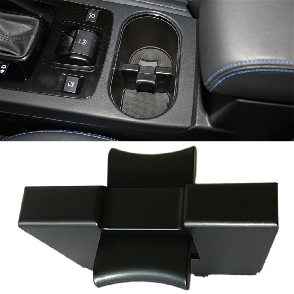 Fauful Center Console Cup Holder Insert Divider For Subaru Forester ...